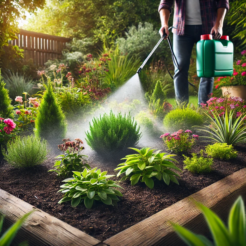 Landscape Bed Weed Control Services | Quality Green Grass